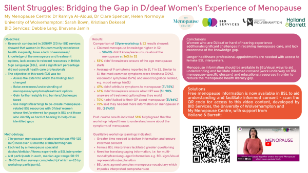 Deaf and Signed Resources | My Menopause Centre