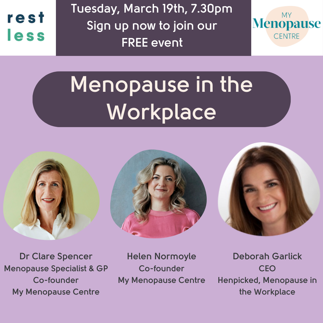 Catch up on our FREE event: Menopause in the Workplace | My Menopause ...