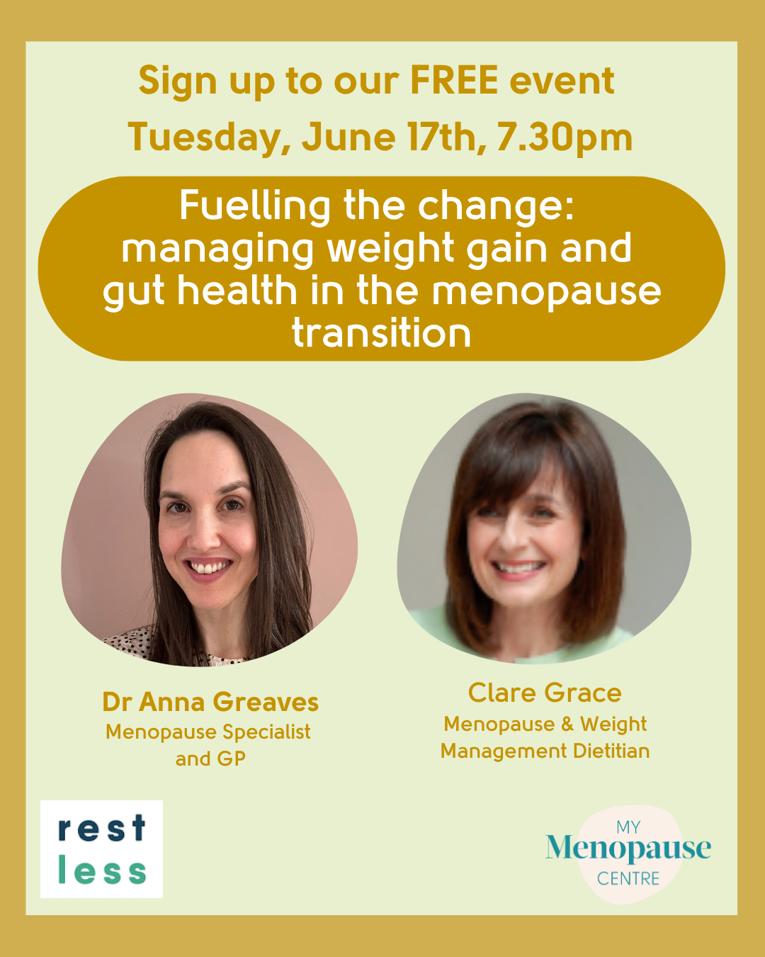 Catch up with our FREE event: managing weight gain and gut health in ...
